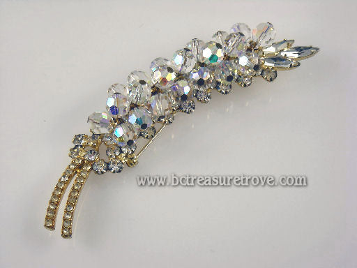 Exquisitely Sparkling DeLizza & Elster (aka Juliana) Crystal Bead Pin ...